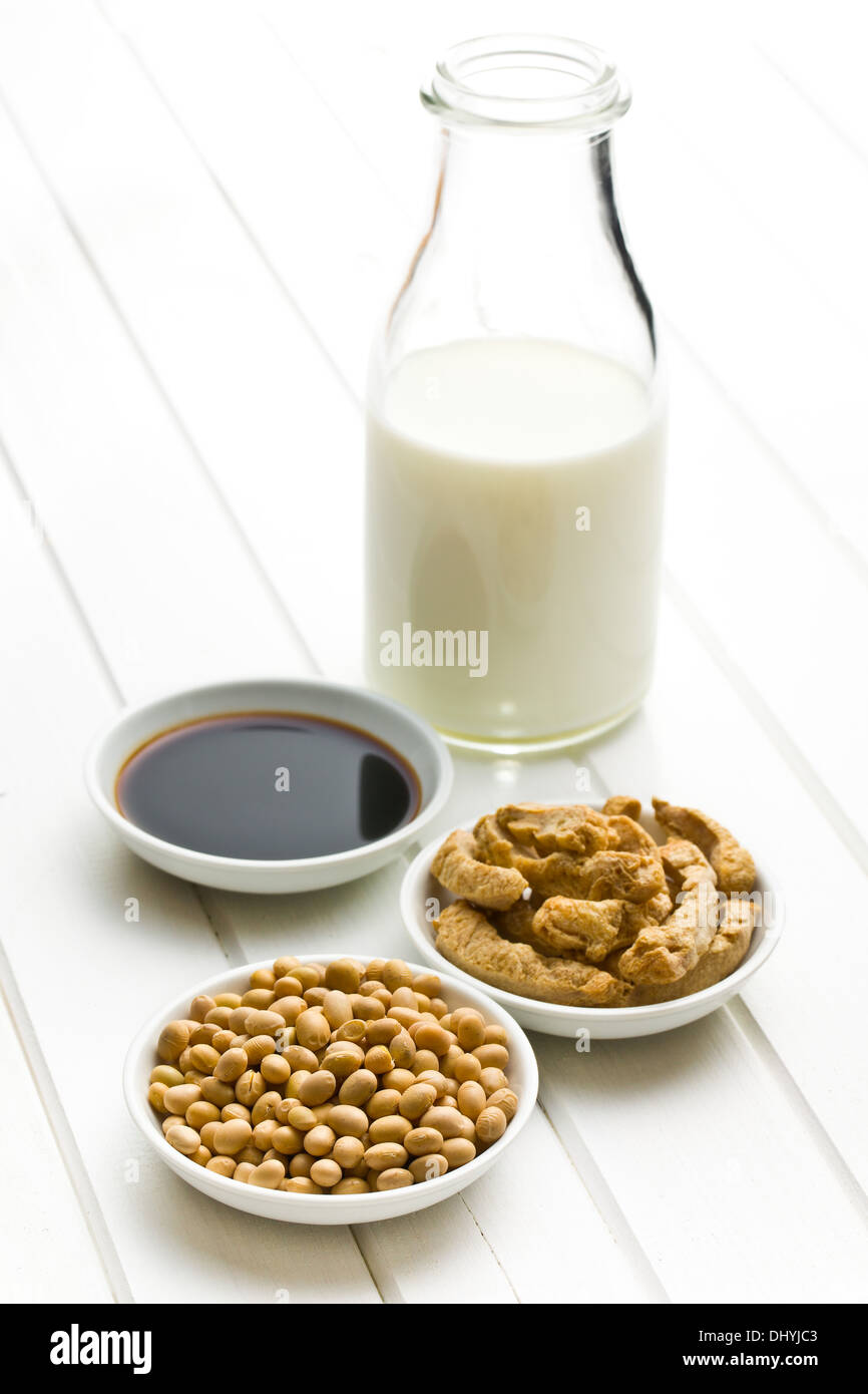 Soy products hi-res stock photography and images - Alamy