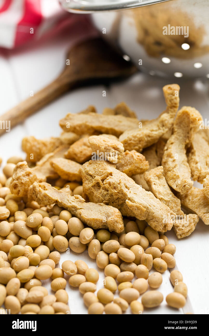 Soy meat hi-res stock photography and images - Alamy