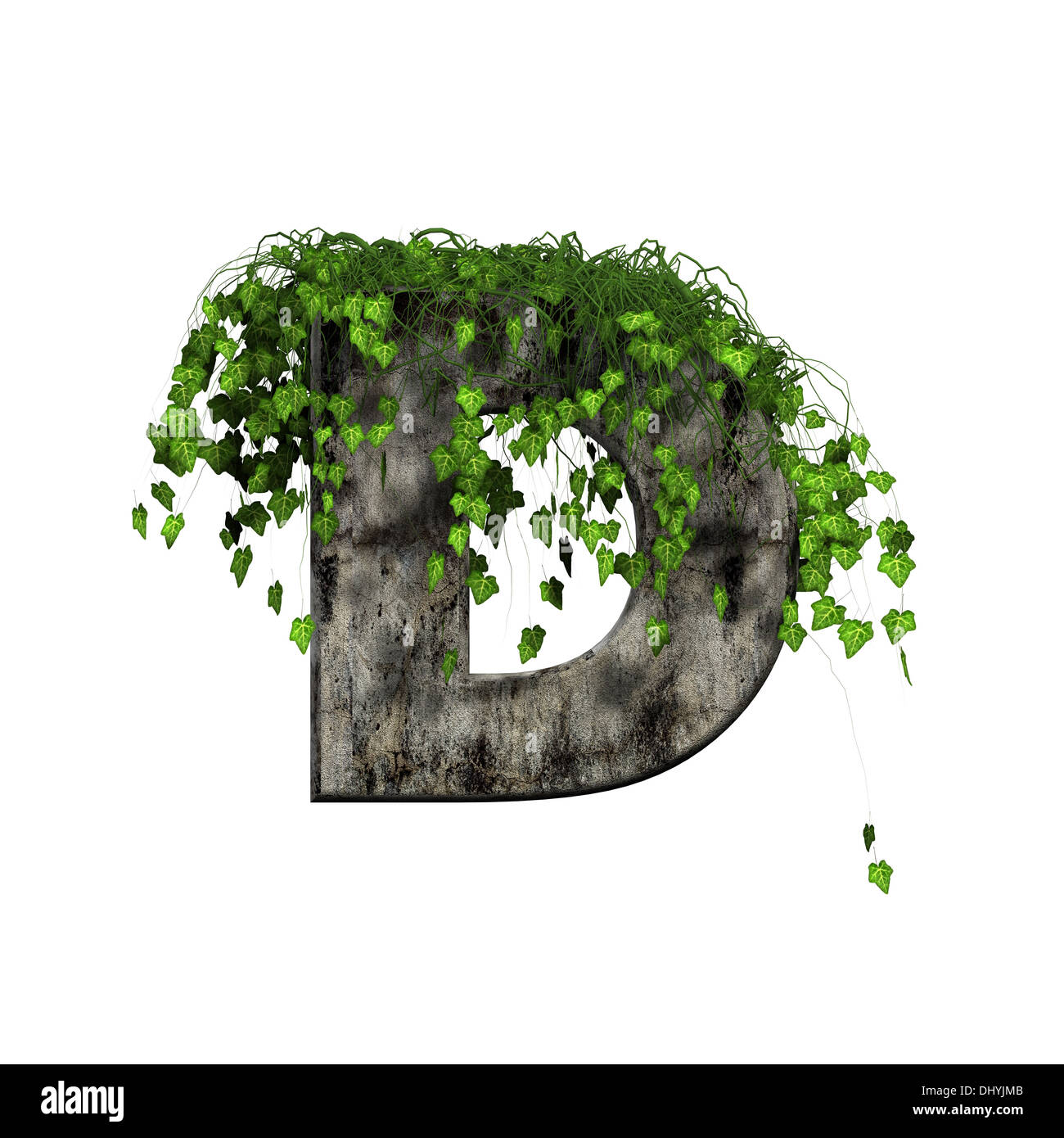 Green letter d hi-res stock photography and images - Alamy