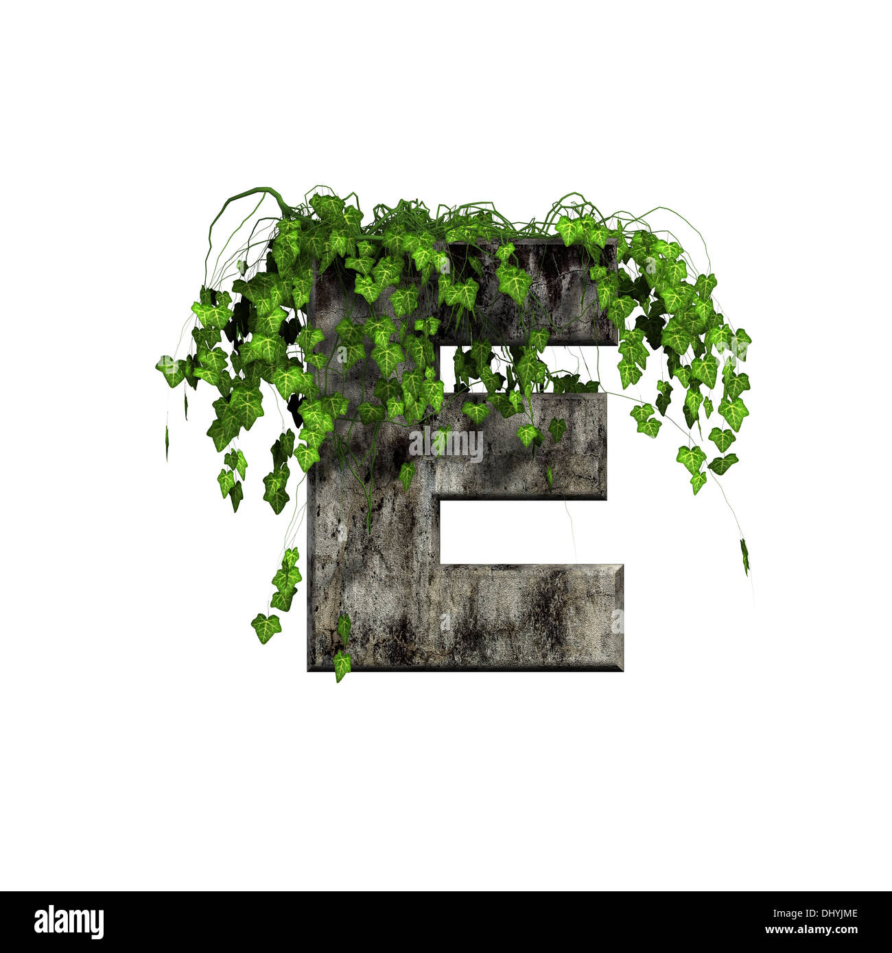 Green letter e hi-res stock photography and images - Alamy