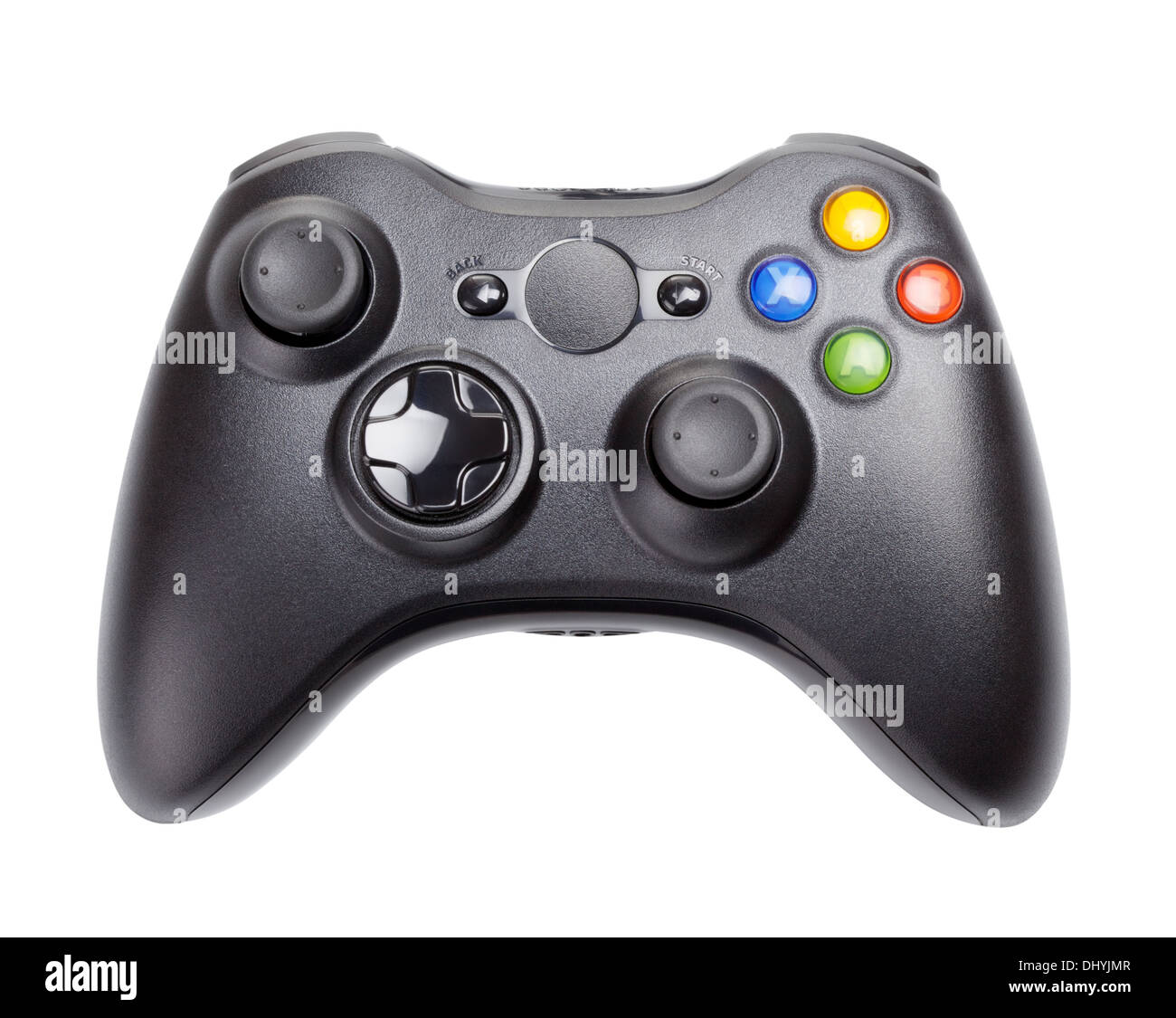 game controller isolated on a white background Stock Photo - Alamy