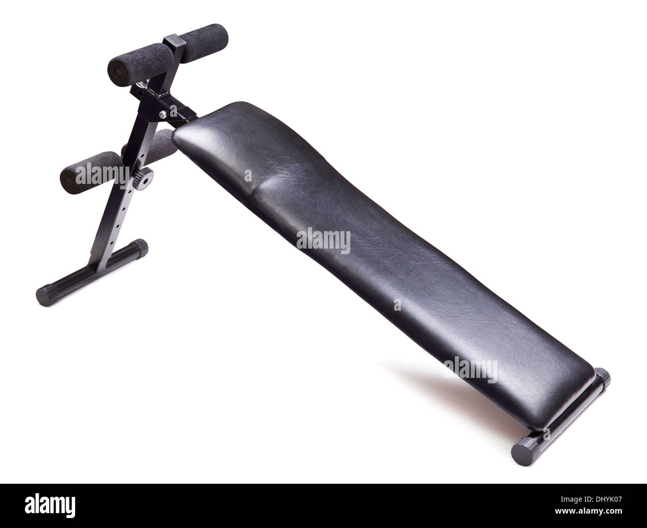 bench press gym, isolated on white background Stock Photo - Alamy