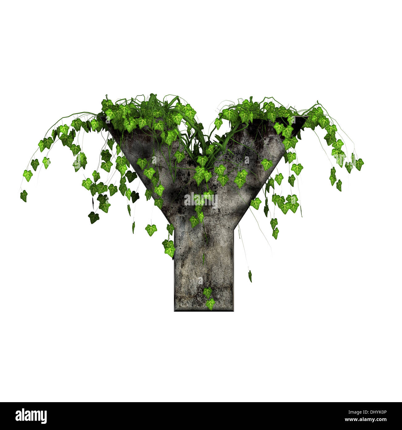 Green ivy wall texture Cut Out Stock Images & Pictures - Alamy