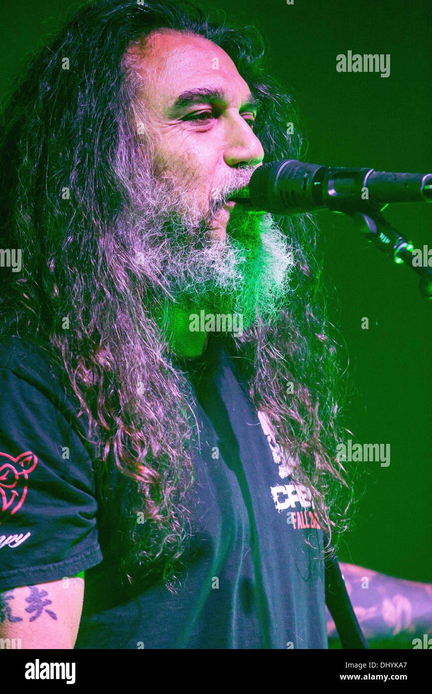 Detroit, Michigan, USA. 16th Nov, 2013. Lead Singer and Bassist TOM ...