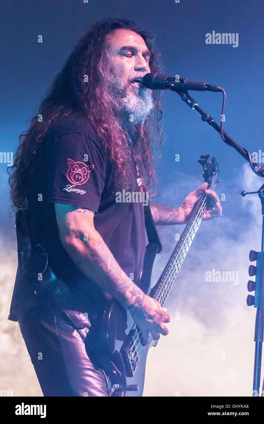 Detroit, Michigan, USA. 16th Nov, 2013. Lead Singer and Bassist TOM ...