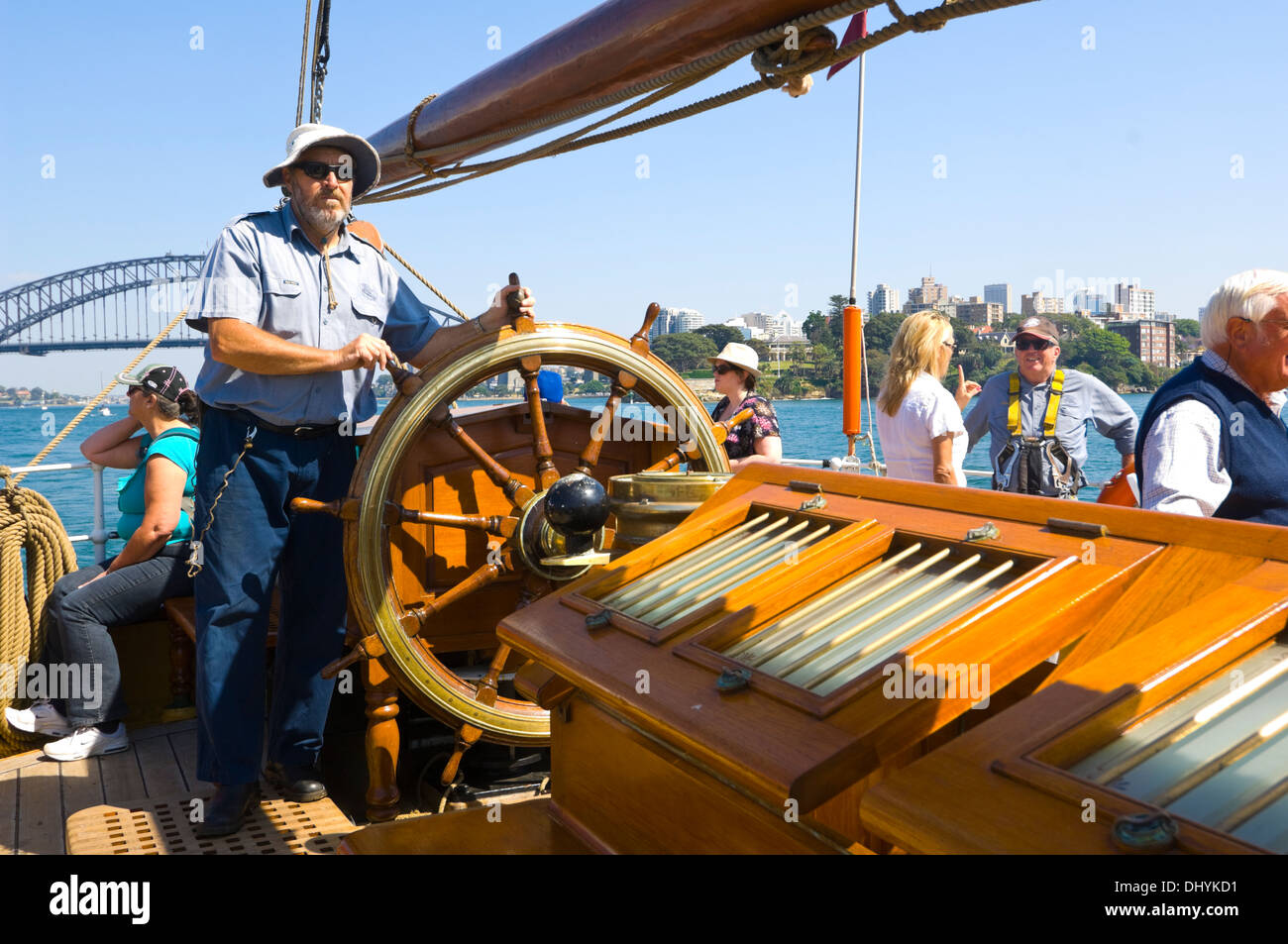 Bosun, James Craig Tall Ship, Sydney, Australia Stock Photo - Alamy