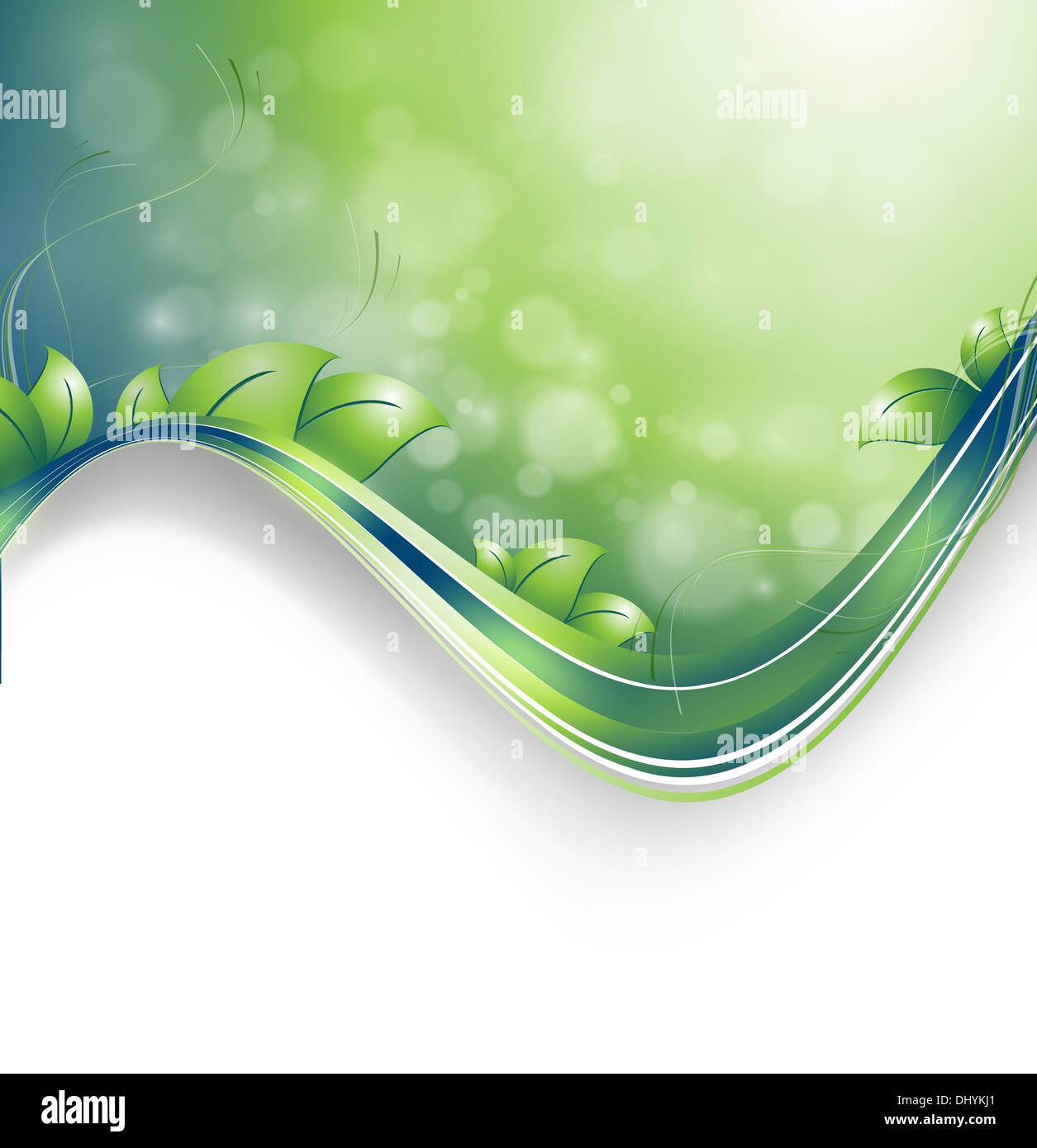 floral environmental frame with copy space Stock Photo - Alamy