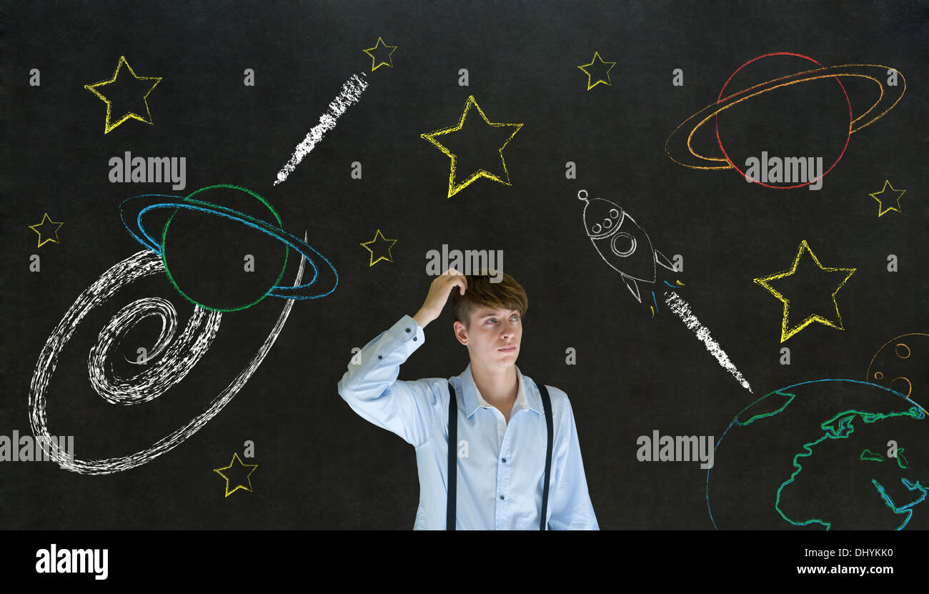 Ideas planets space stars hi-res stock photography and images - Alamy
