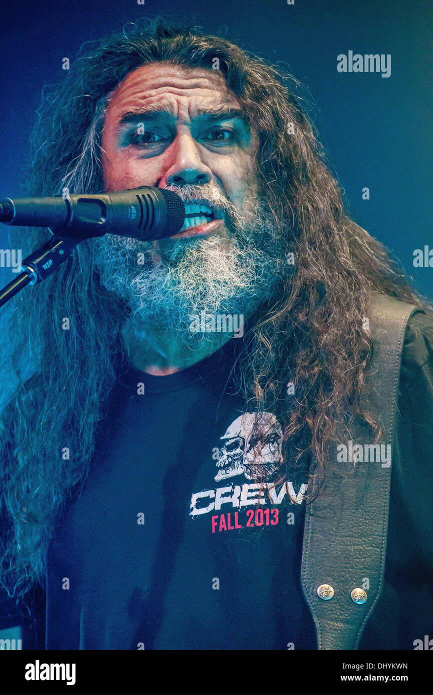 Detroit, Michigan, USA. 16th Nov, 2013. Lead Singer and Bassist TOM ...