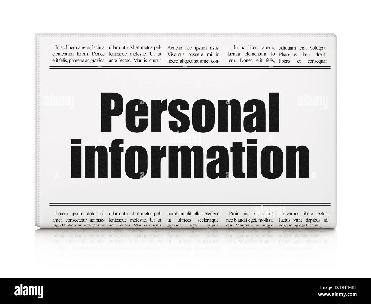 Security news concept newspaper hi-res stock photography and images - Alamy