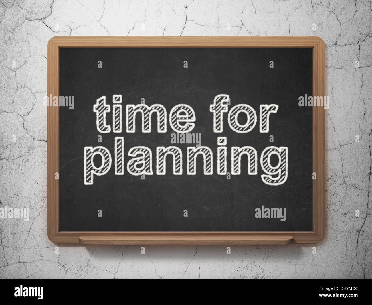Timeline concept: Time for Planning on chalkboard background Stock ...