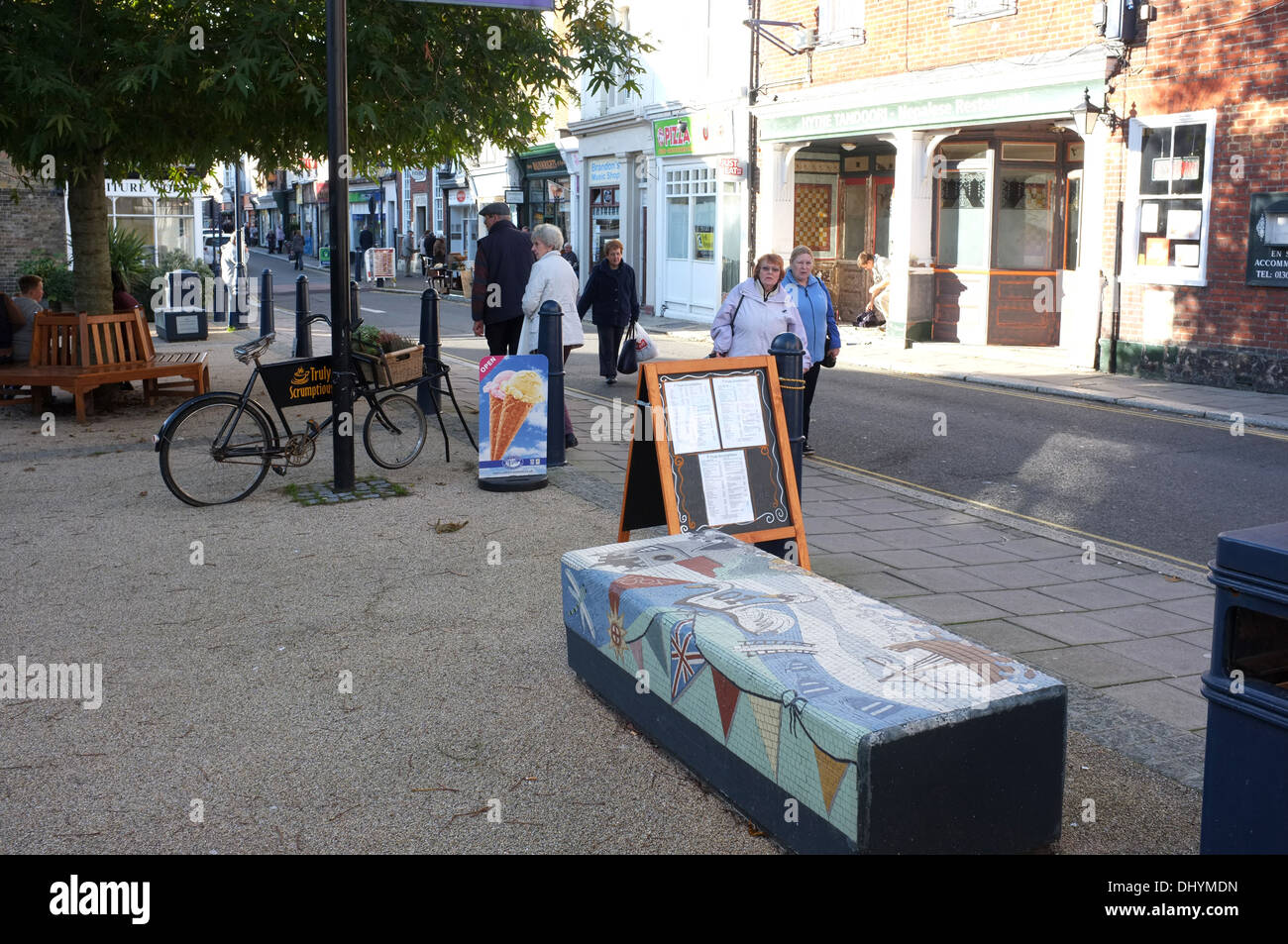 High Street Shops Hythe Kent High Resolution Stock Photography and ...
