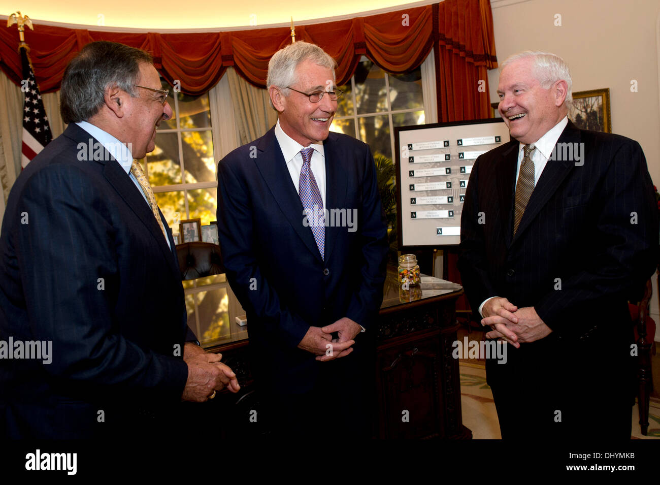 Former secretary of defense chuck hagel hi-res stock photography and ...