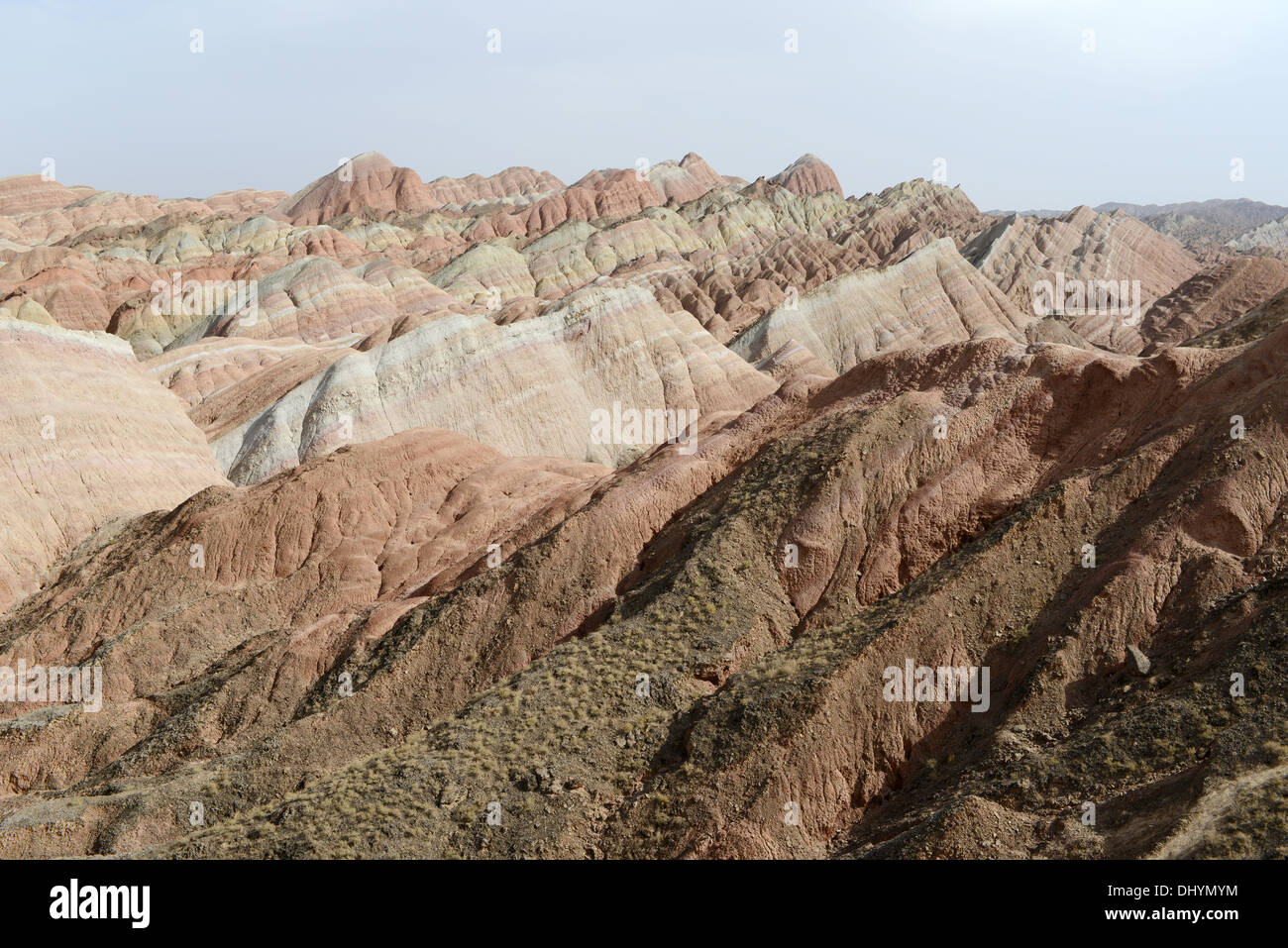 Landscape of Danxia landform Stock Photo - Alamy