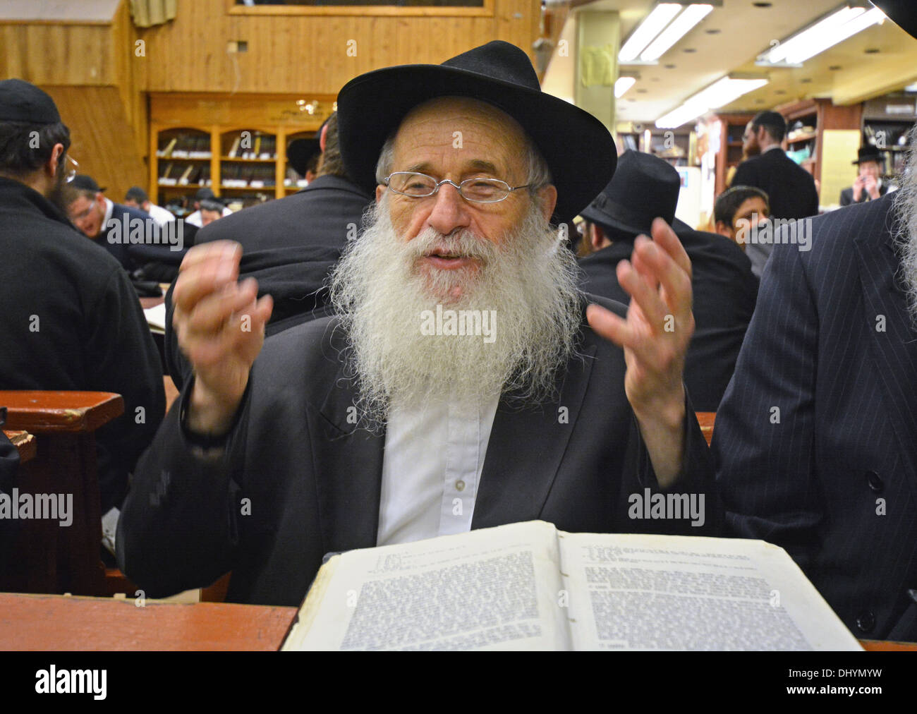 Orthodox jews temple religious study hi-res stock photography and ...