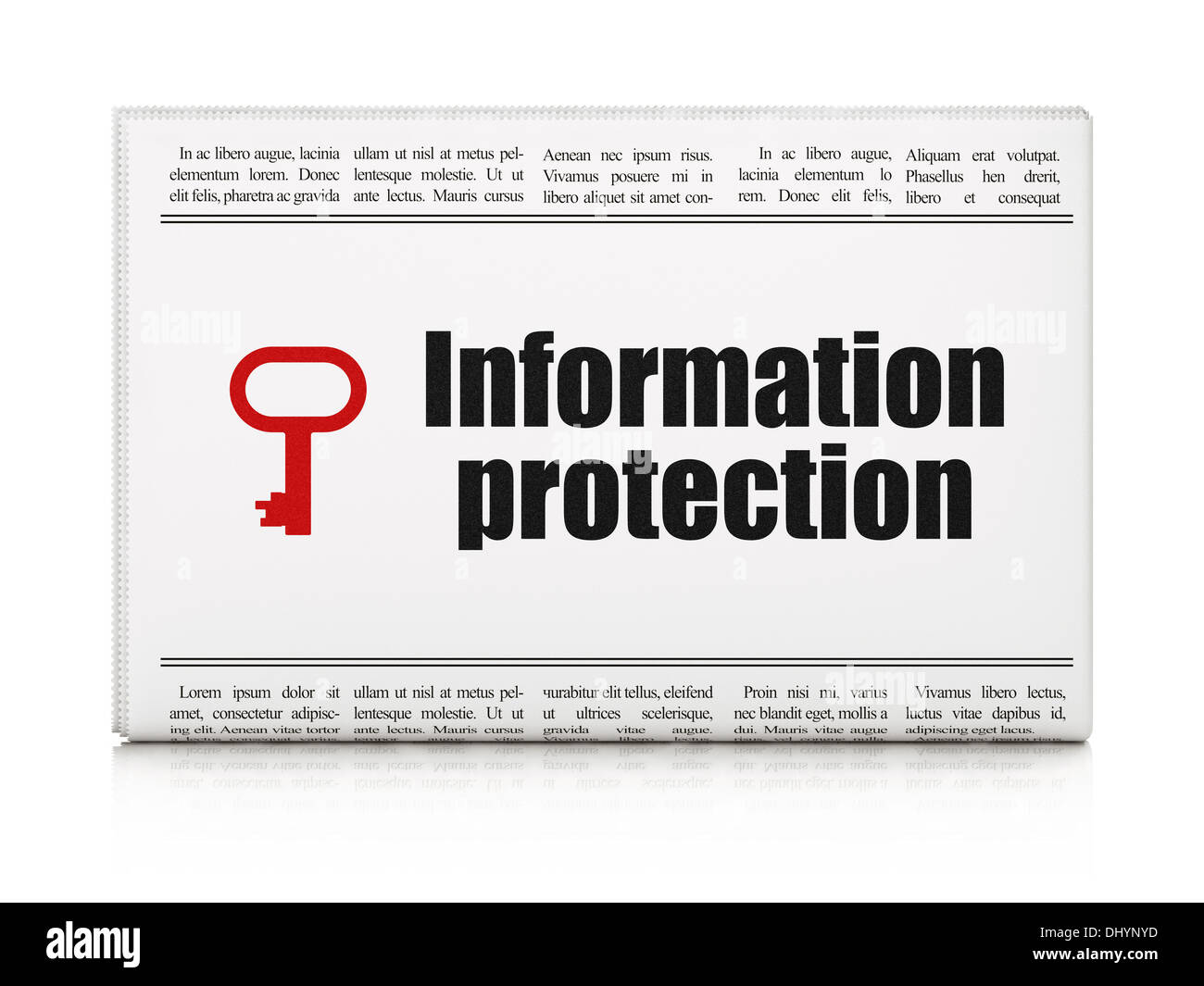 Security news concept newspaper hi-res stock photography and images - Alamy