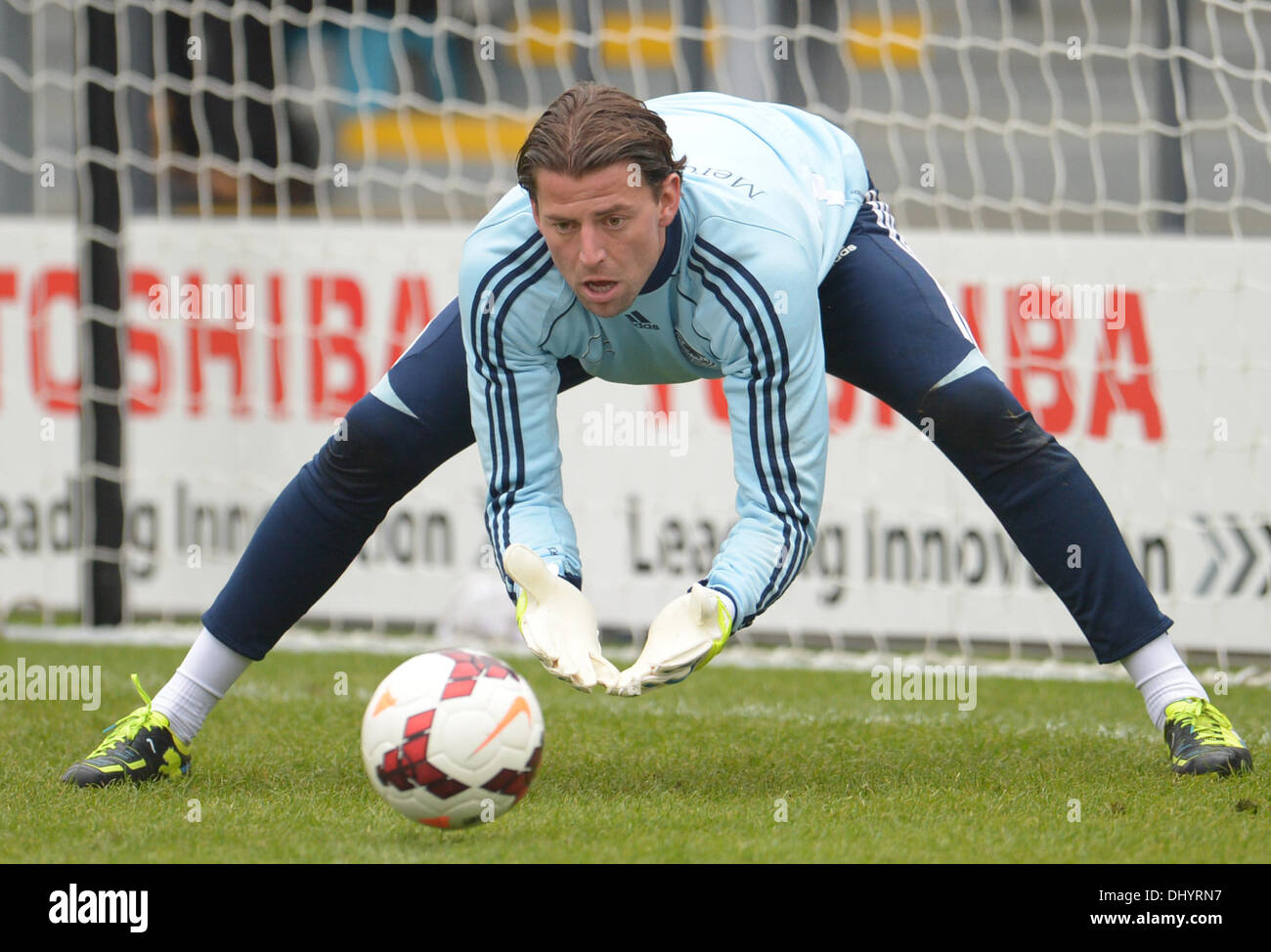 London, UK. 17th Nov, 2013. Germany's goalkeeper Roman Weidenfeller in ...