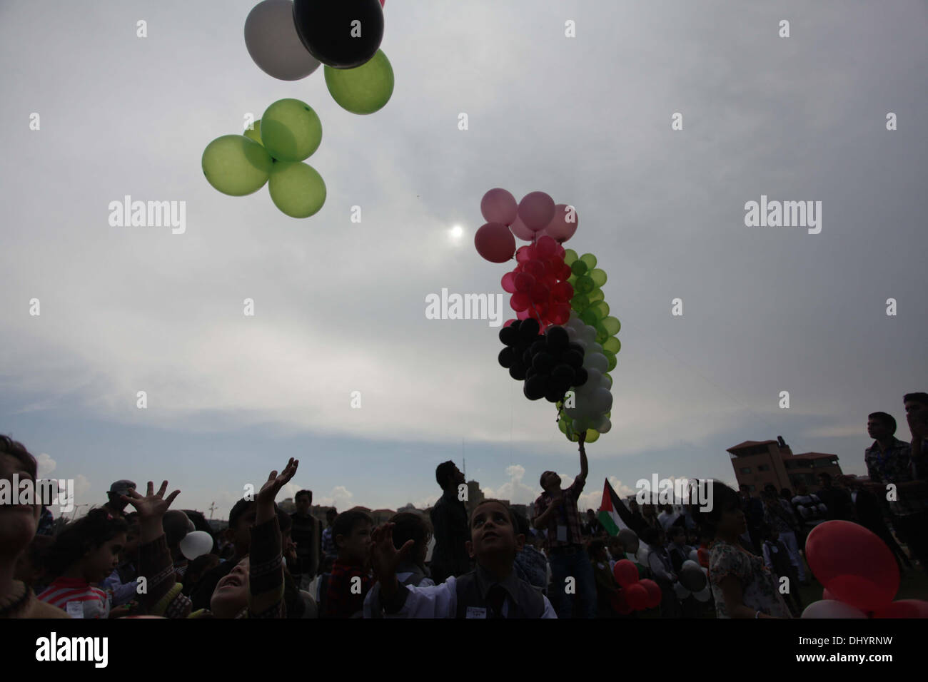 Gaza City, Gaza Strip, Palestinian Territory, . 17th Nov, 2013 ...
