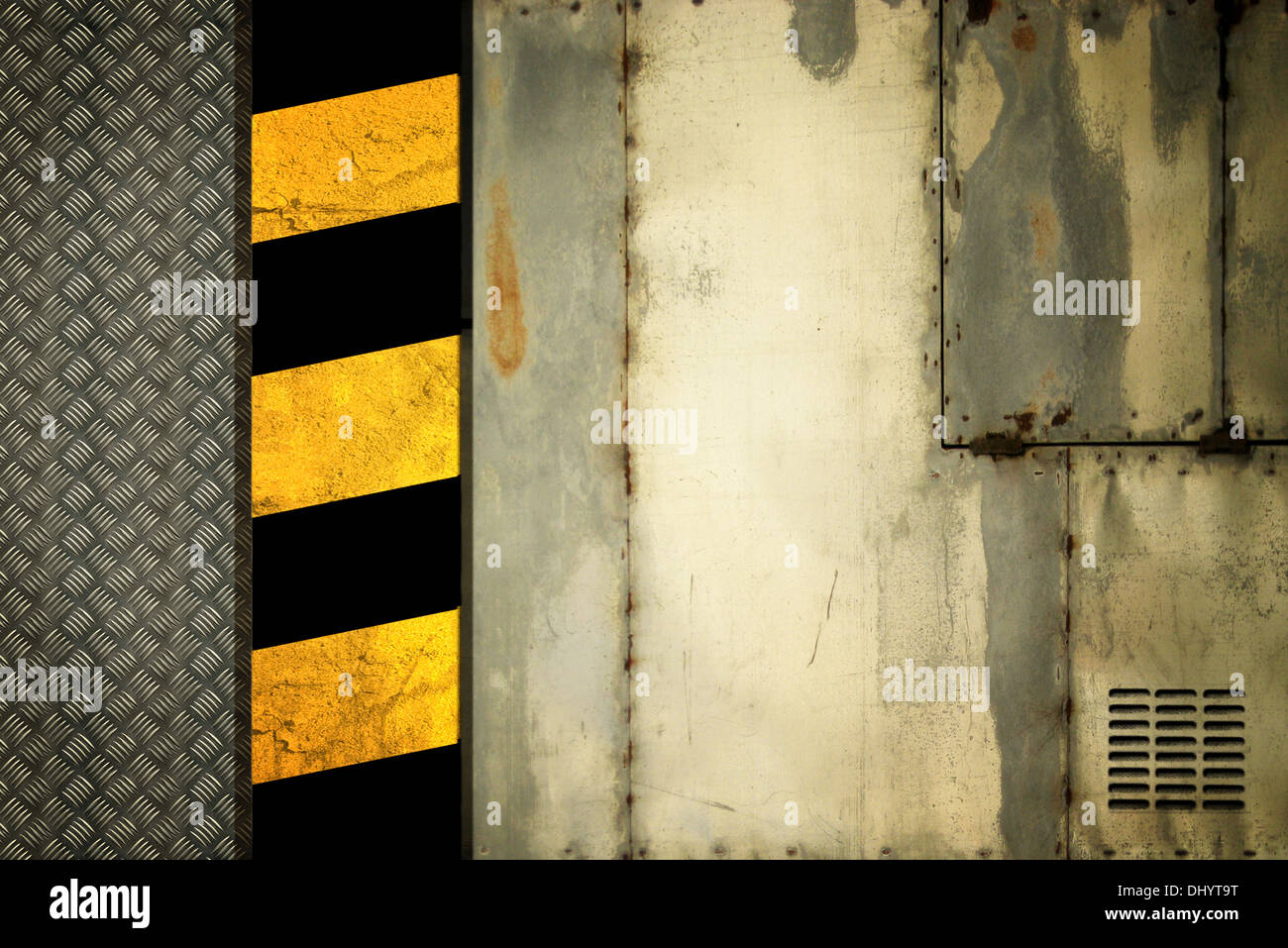 grunge rusty metal industrial background Stock Photo - Alamy