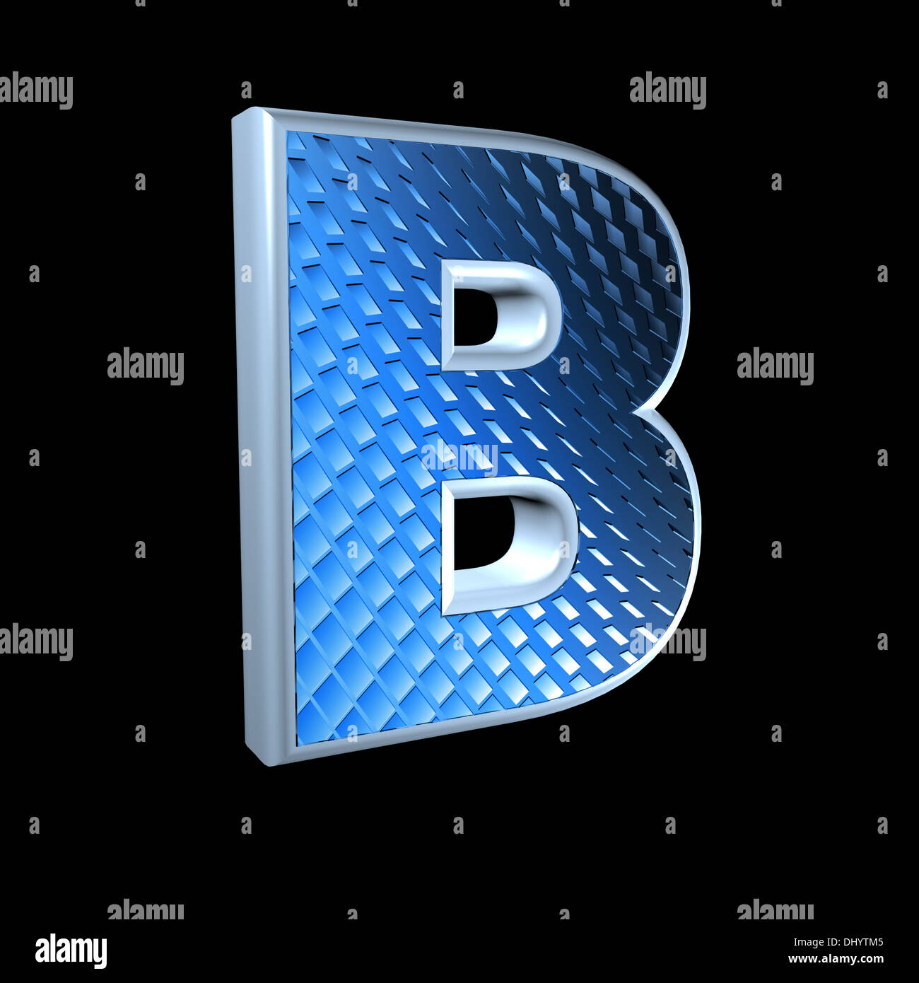 Letter b 3d hi-res stock photography and images - Alamy