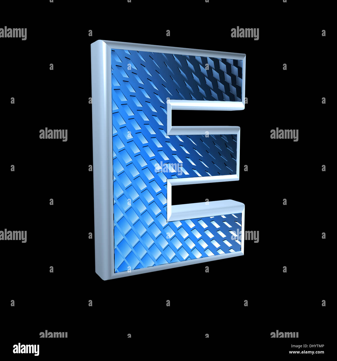 3d abstract futuristic letter hi-res stock photography and images - Alamy