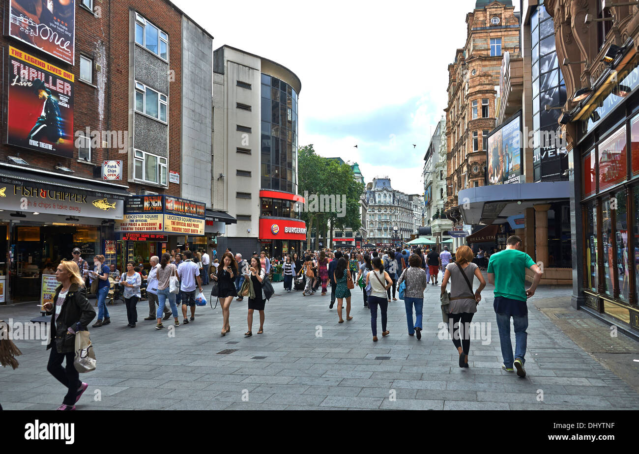 Leicester Square Is a pedestrianised square in the West End of London ...