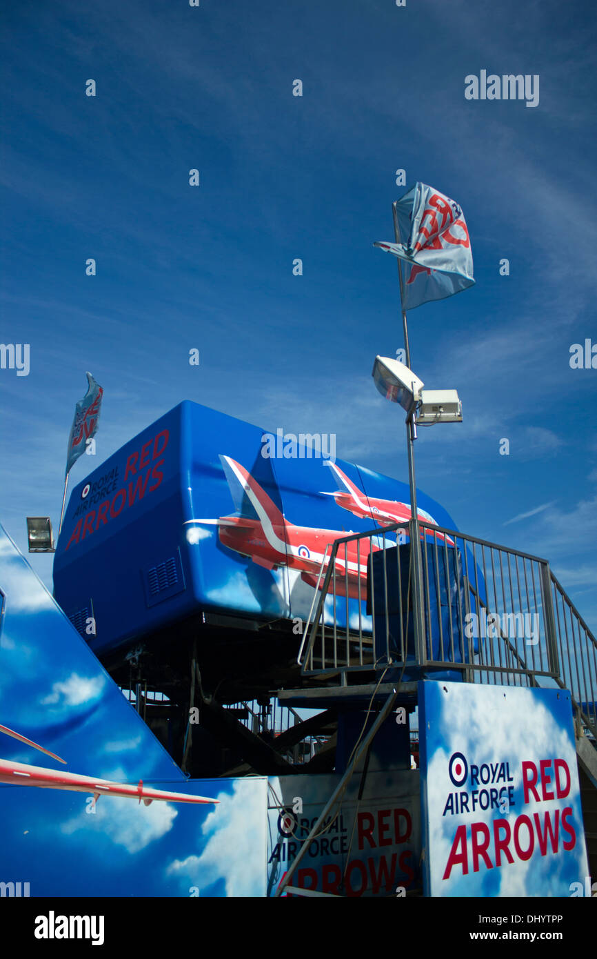 Red Arrows Simulator Stock Photo - Alamy