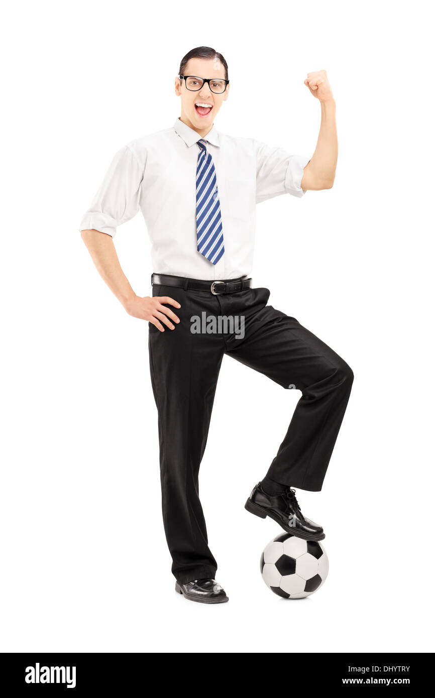 Football manager smiling hi-res stock photography and images - Alamy