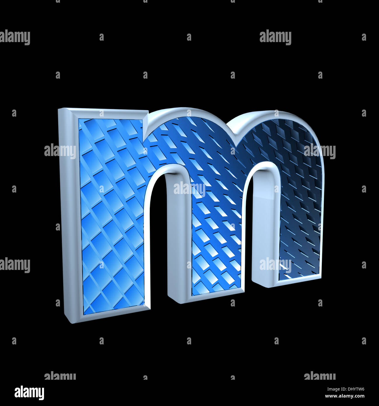 3d m shape hi-res stock photography and images - Alamy