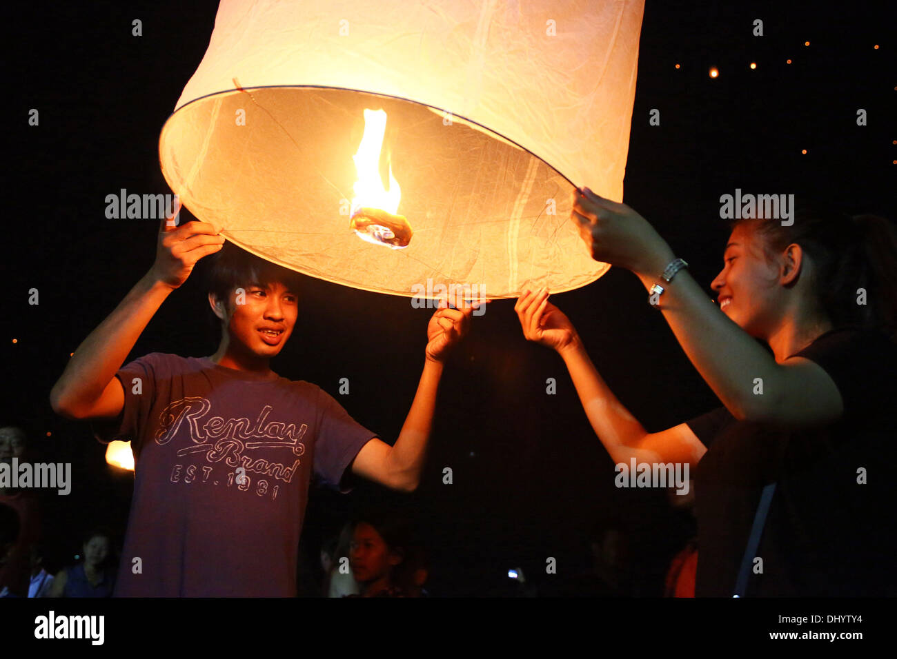 Lanterns thailand beach hi-res stock photography and images - Alamy