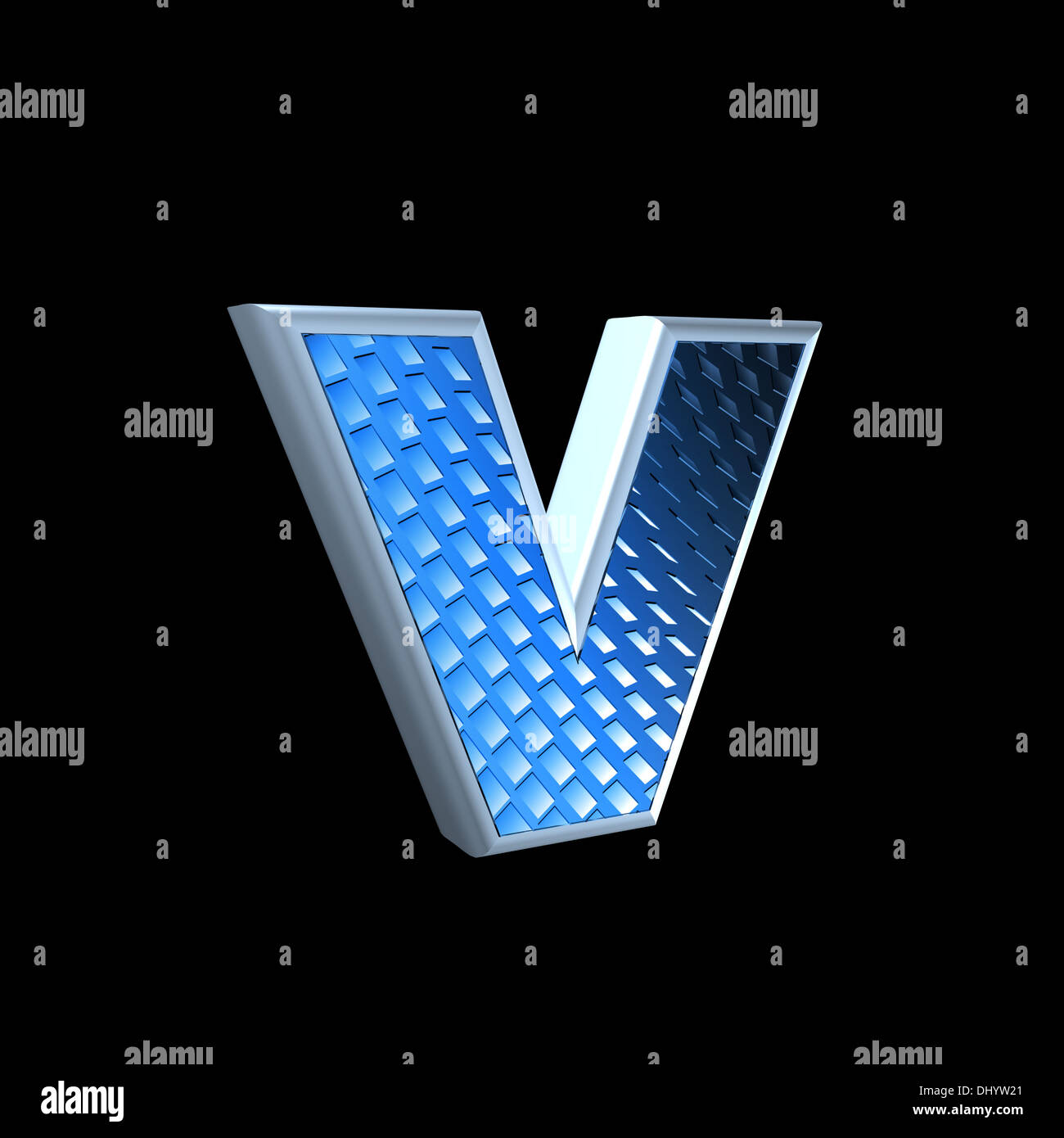 Letter v 3d hi-res stock photography and images - Alamy