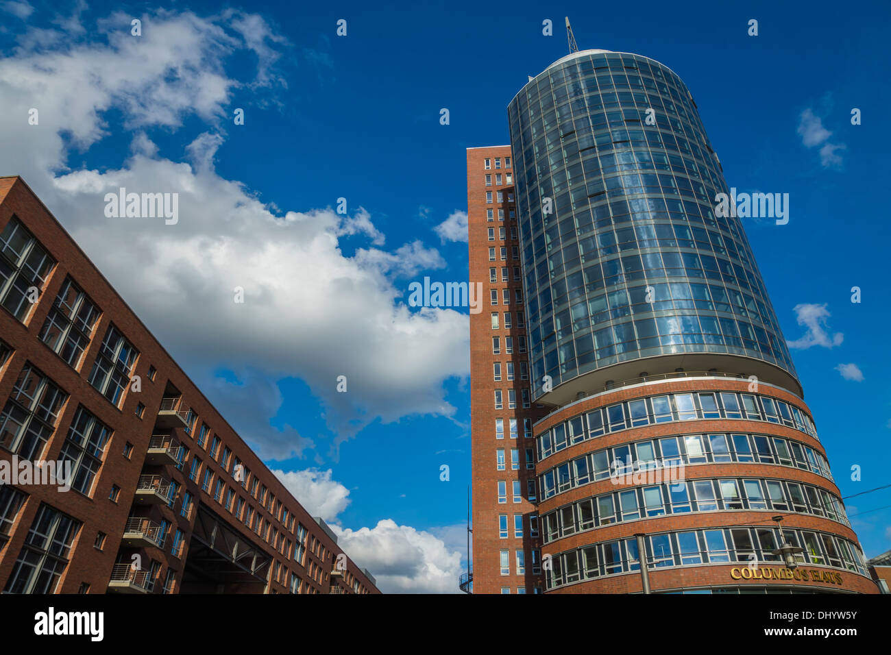Modern office building in Hamburg, Germany Stock Photo - Alamy