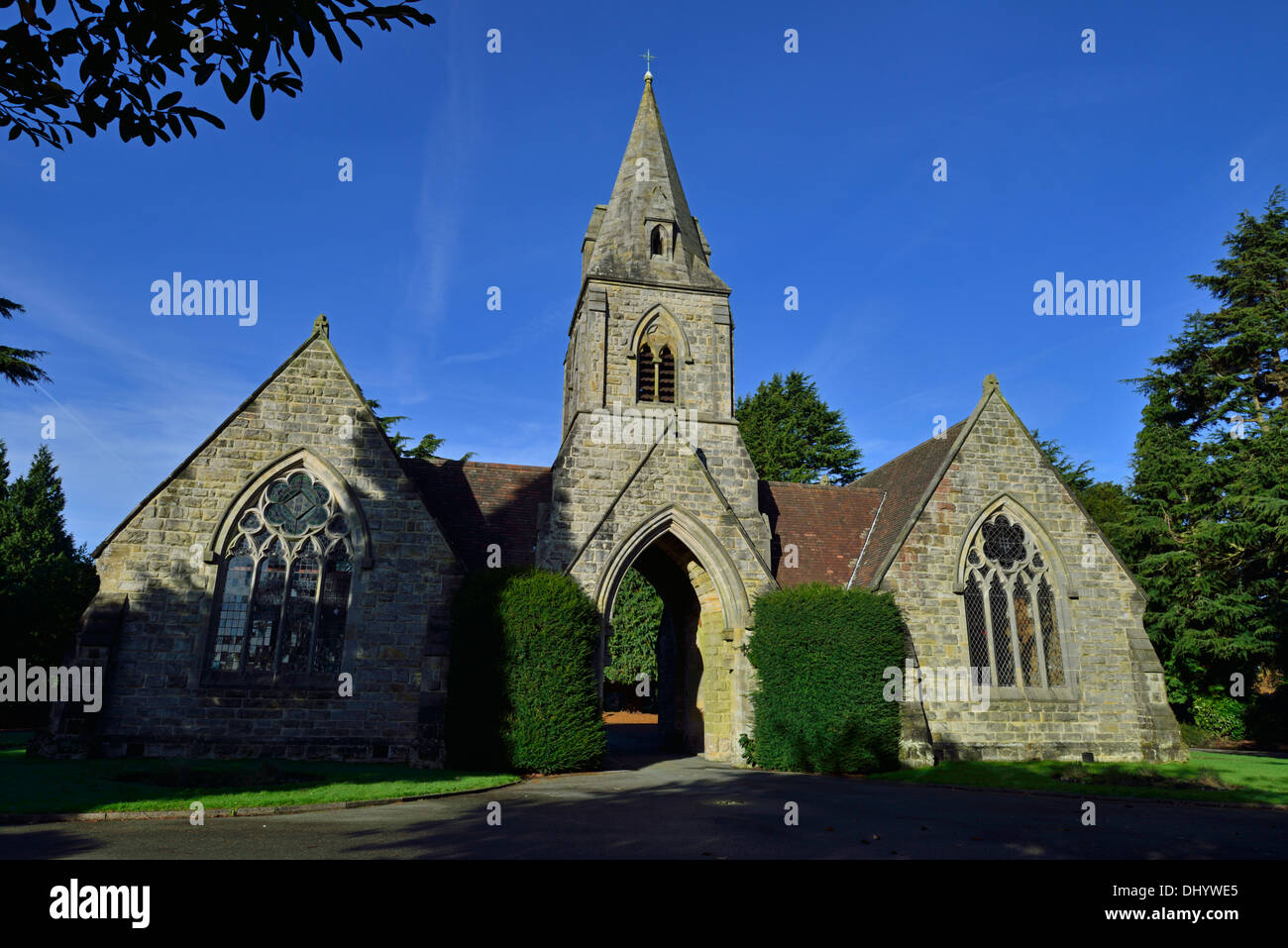 The Chapel, Tunbridge Wells Cemetery Stock Photo - Alamy