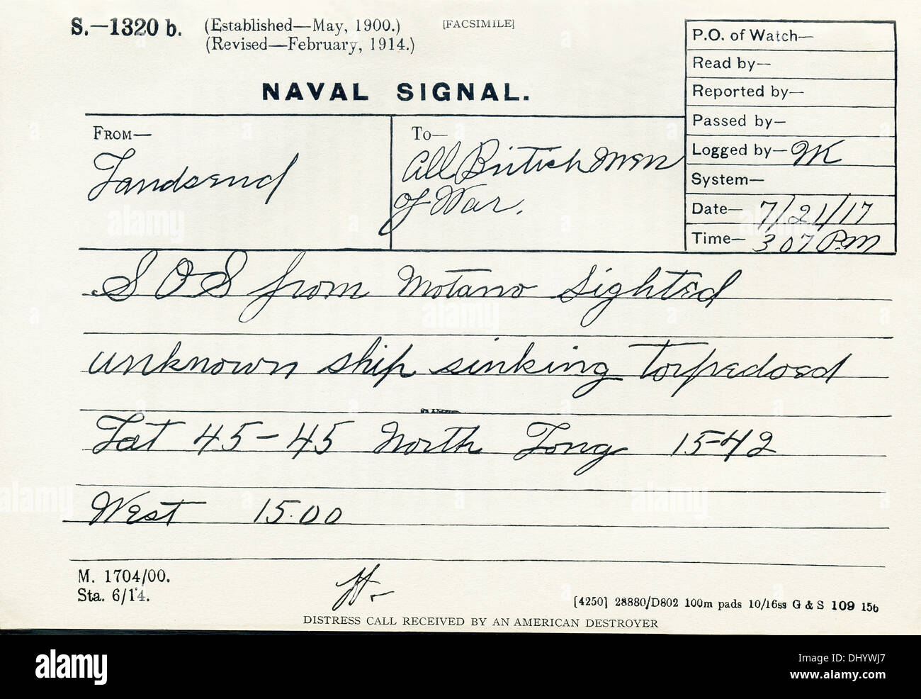 World war i destroyer hi-res stock photography and images - Alamy