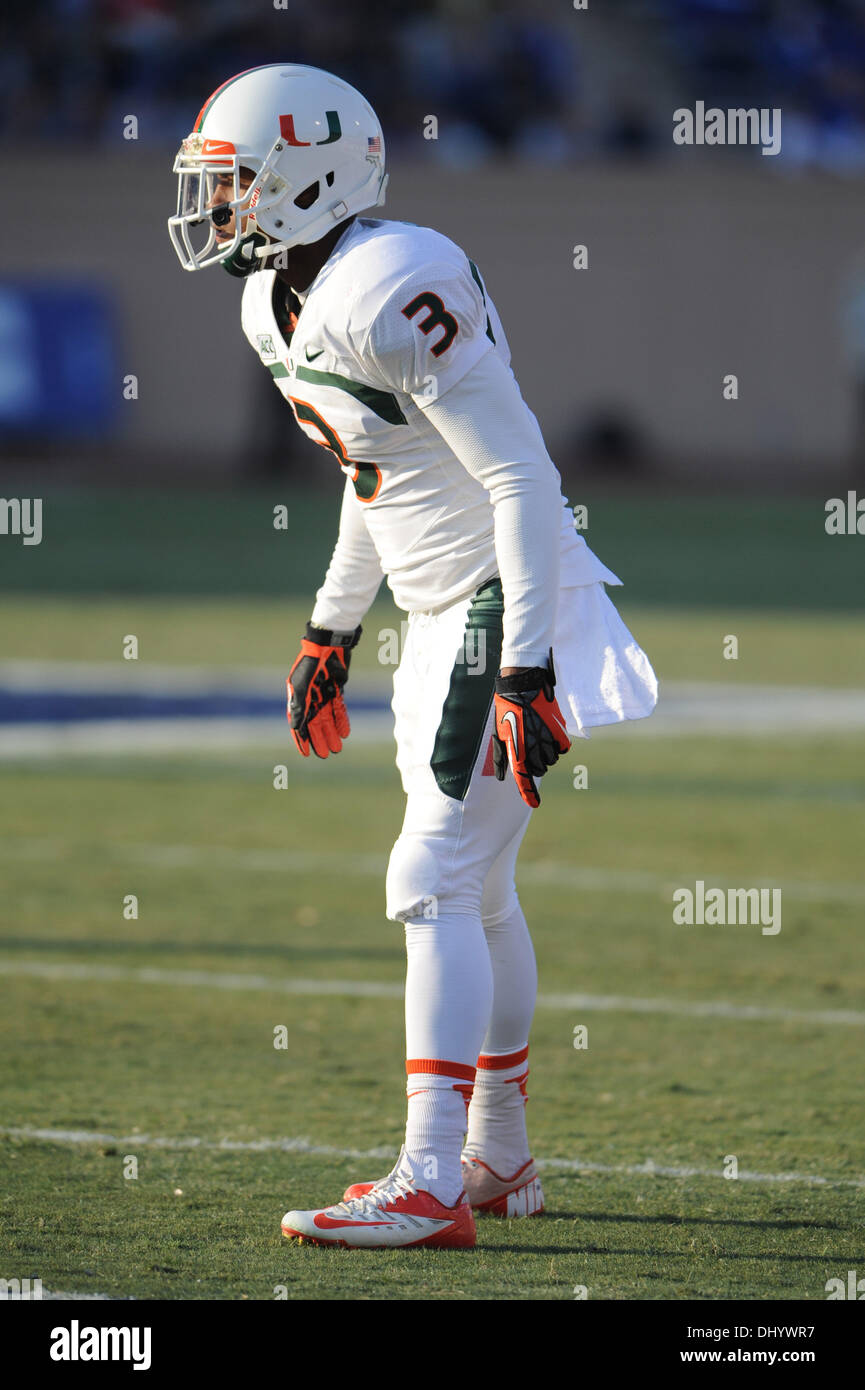 Durham, NC, USA. 16th Nov, 2013. November 16 2013: Miami Hurricanes ...