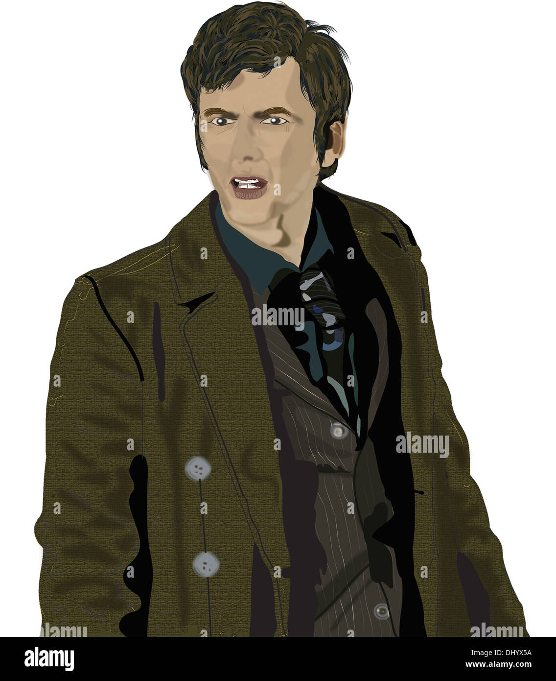 Doctor Who, Dr Who, David Tennant Stock Photo - Alamy