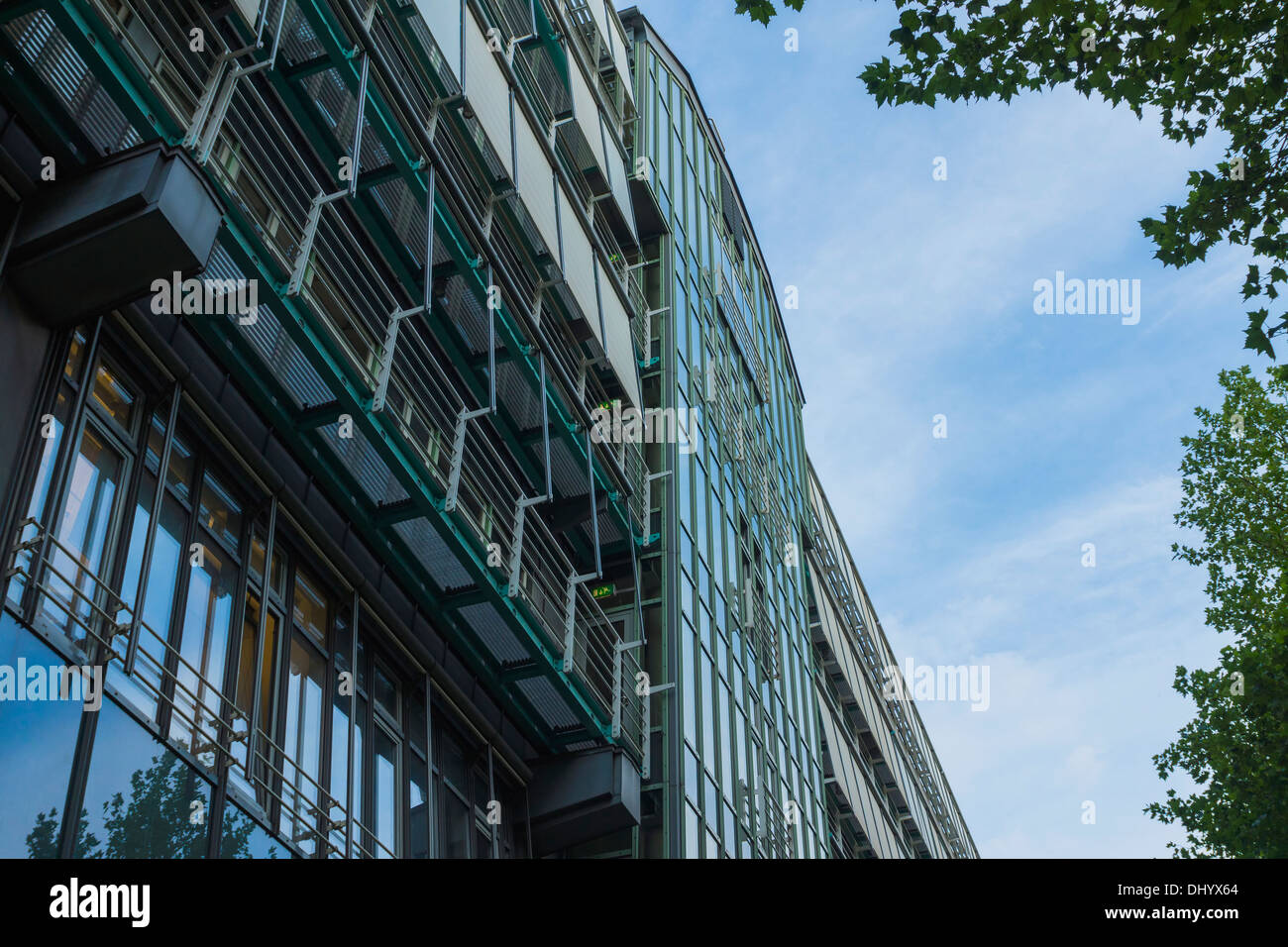 Modern office building in Hamburg, Germany Stock Photo - Alamy