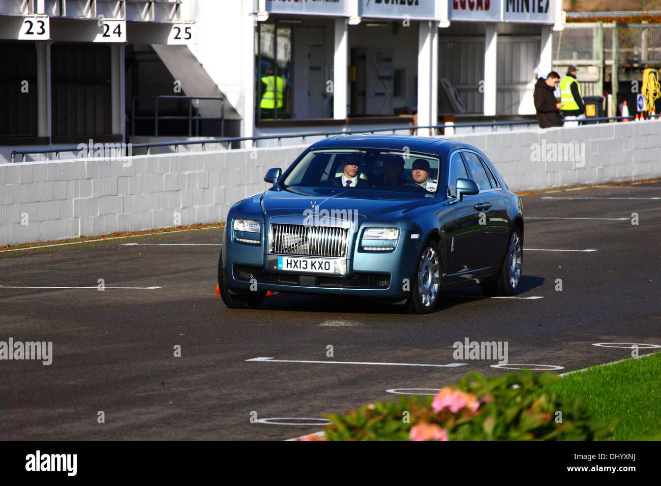 Rolls Royce motor cars on a track day at Goodwood Motor Racing Circuit ...