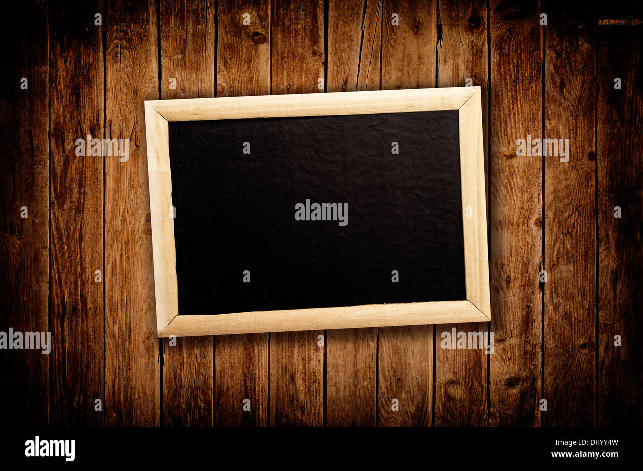 Blank message board on Wooden texture background, natural pattern Stock ...