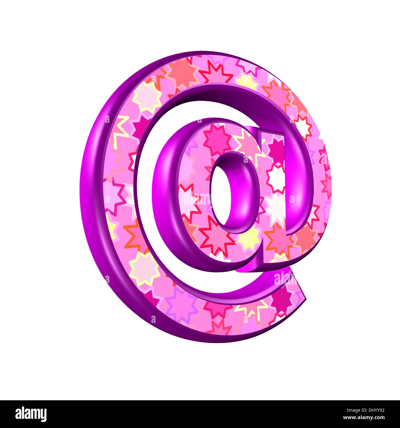 3d pink web sign isolated on white background Stock Photo - Alamy