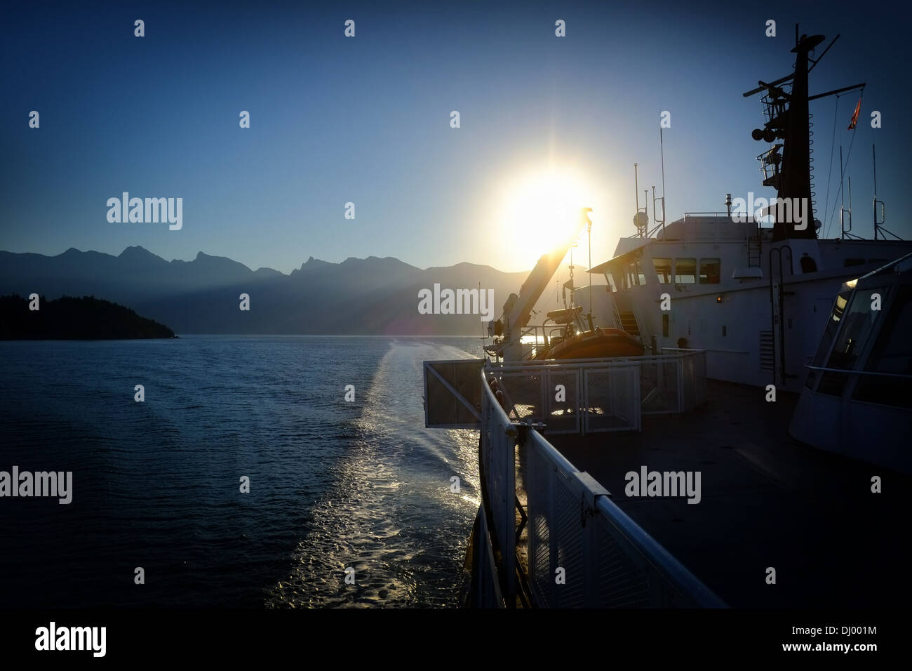 View from ferry into the fjord hi-res stock photography and images - Alamy