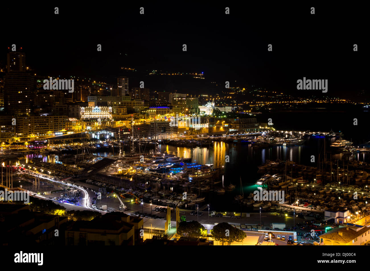 Monte carlo at dusk hi-res stock photography and images - Alamy