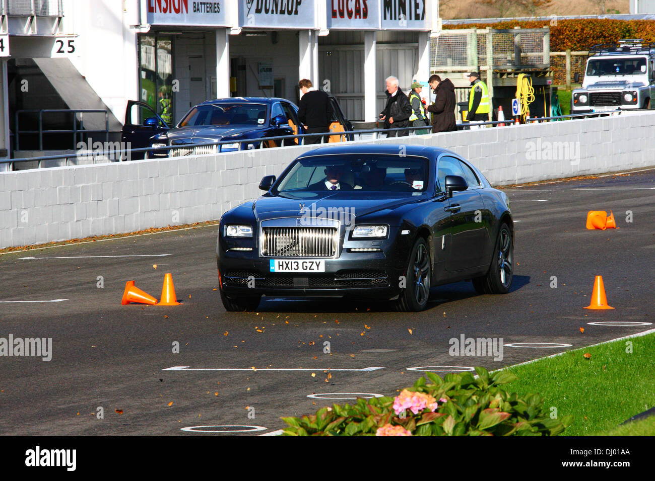 Rolls Royce motor cars on a track day at Goodwood Motor Racing Circuit ...