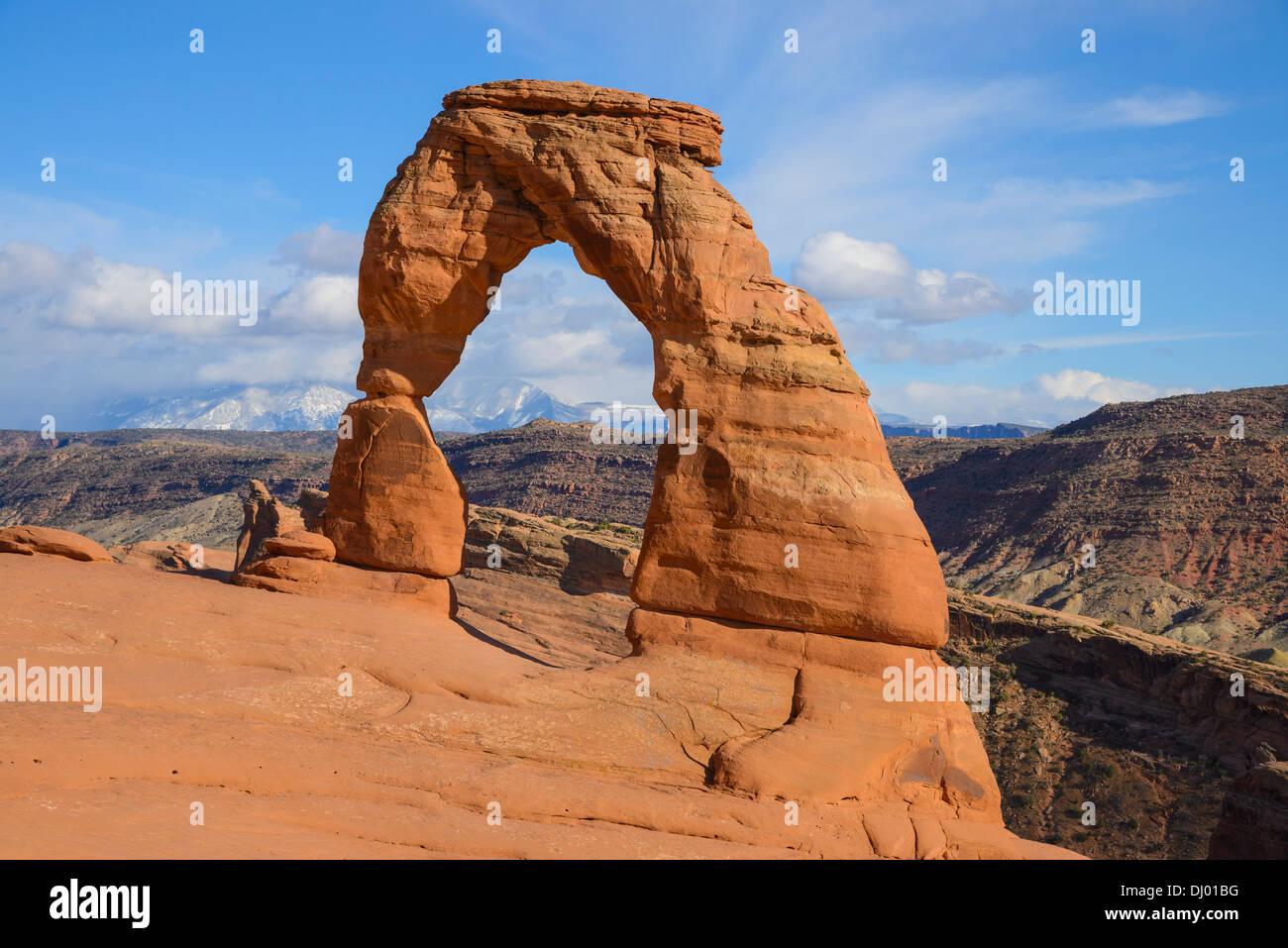 Delicate Arch, Arches National Park, Utah, USA Stock Photo - Alamy