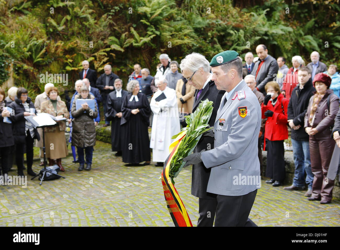 Dublin, Ireland. 15th November 2013. The German ambassador to Ireland ...