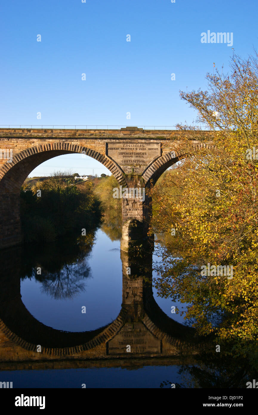 County durham rail viaduct hi-res stock photography and images - Alamy