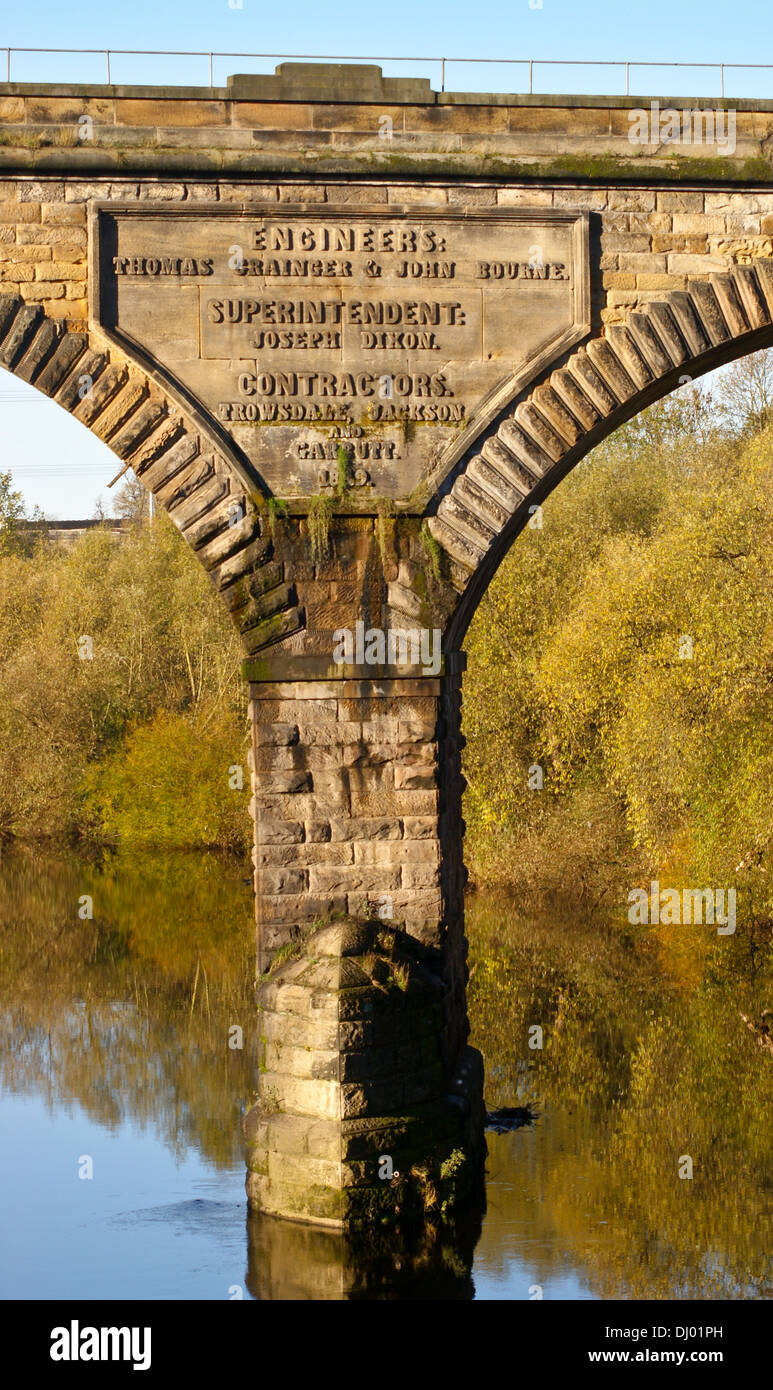 County durham rail viaduct hi-res stock photography and images - Alamy
