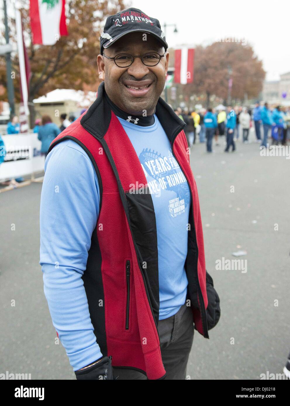 Philadelphia, Pennsylvania, USA. 17th Nov, 2013. Mayor MICHAEL NUTTER ...