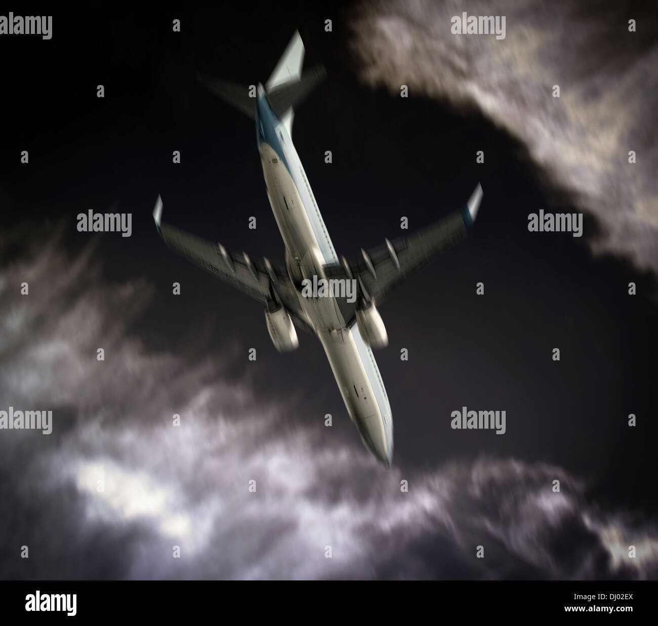 Plane crash concept Stock Photo - Alamy