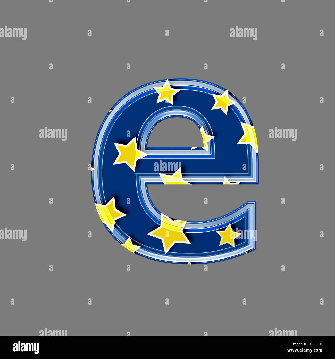 Small letter e hi-res stock photography and images - Alamy